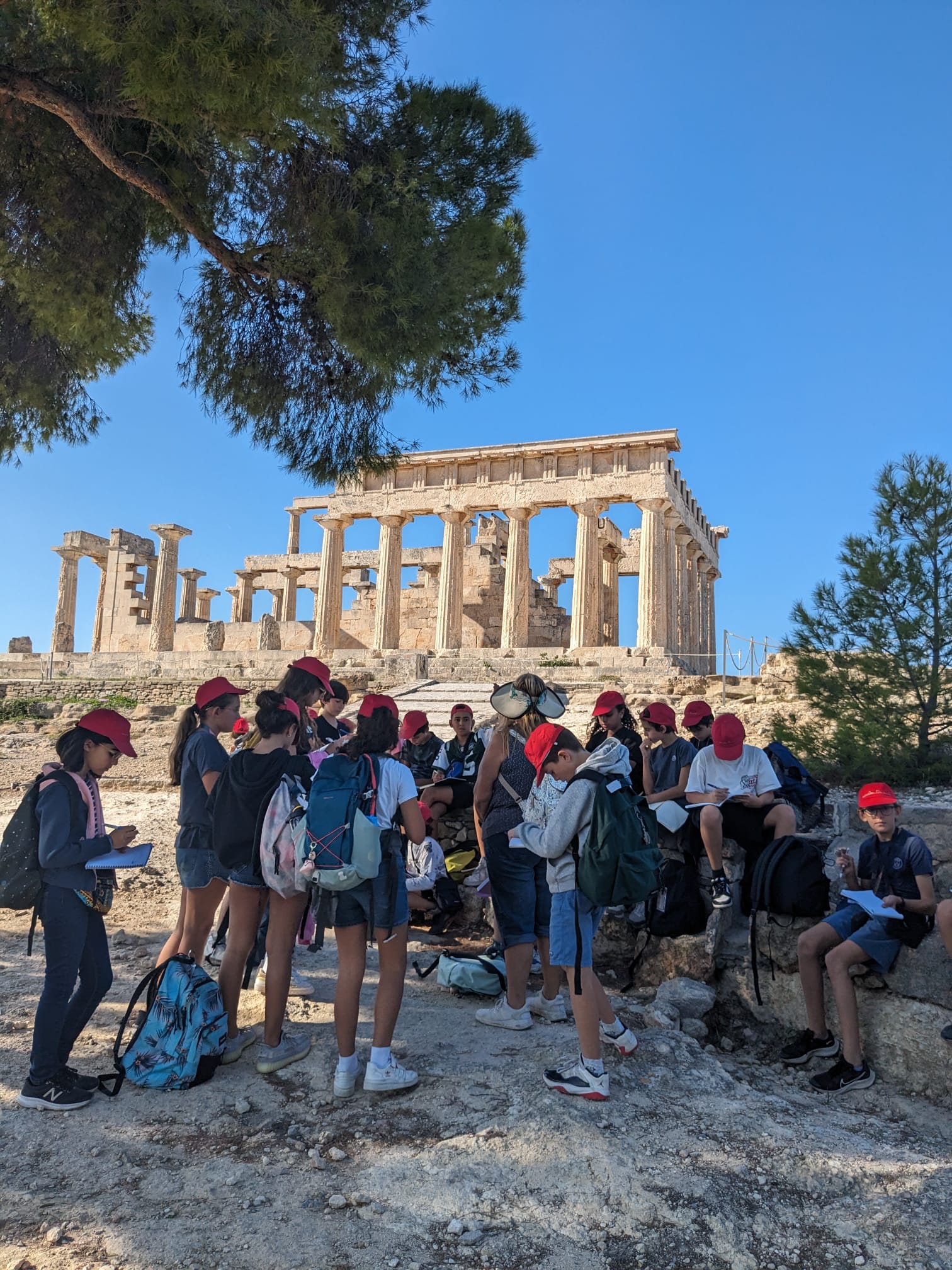 Voyage d'étude en Grèce - École Pascal